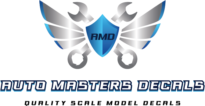 Auto Masters Decals: Custom Model Car Waterslide Decals – Print it Decals