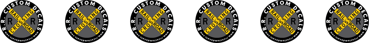 RR Custom Decals: Custom Model Railroad Waterslide Decals – Print it Decals