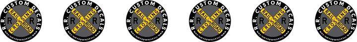 RR Custom Decals: Custom Model Railroad Waterslide Decals – Print it Decals