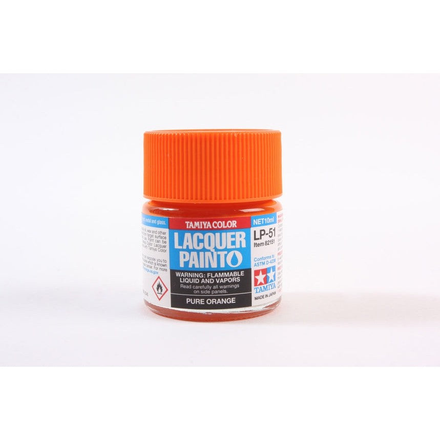 Tamiya Lacquer LP-51 Pure Orange – Print it Decals