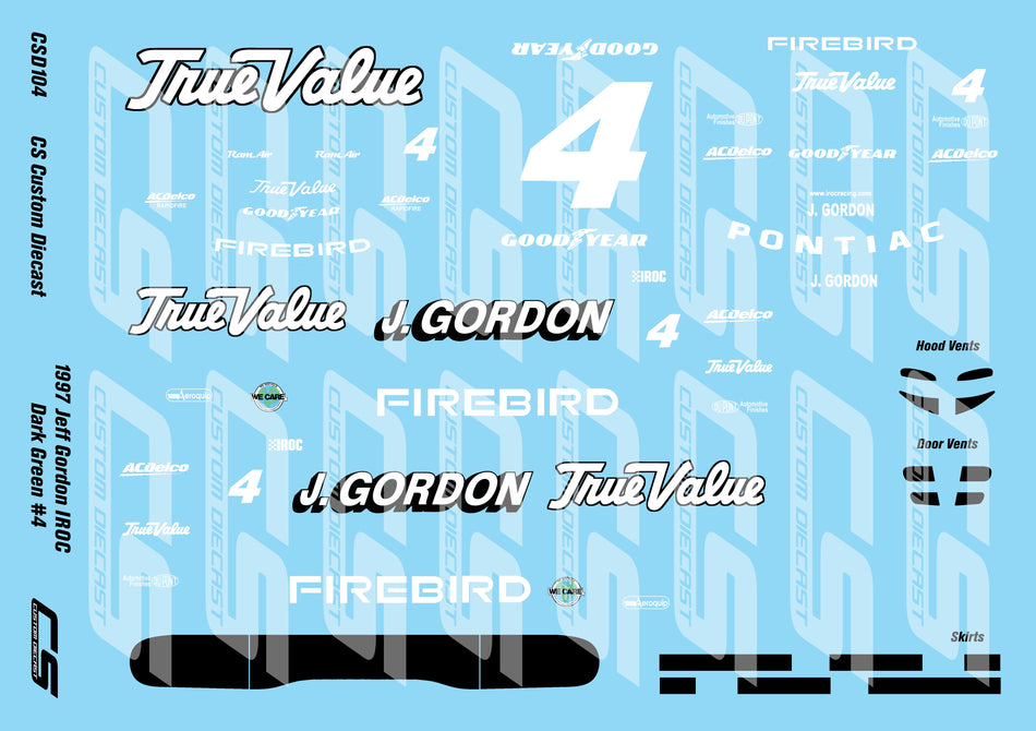 CS Custom Diecast: Nascar Model Car Decals for Aftermarket Cars – Page ...