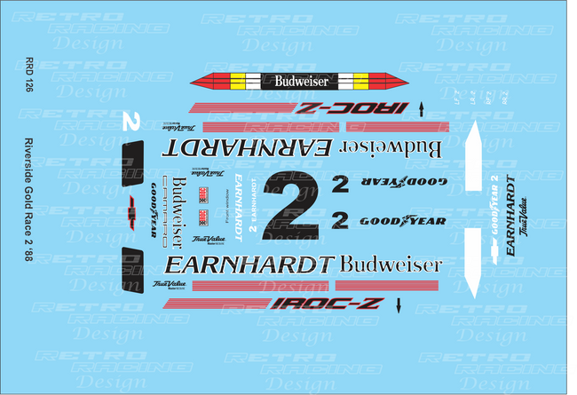 Racecar Decals - Custom Waterslide Decals For Scale Models – Print it ...
