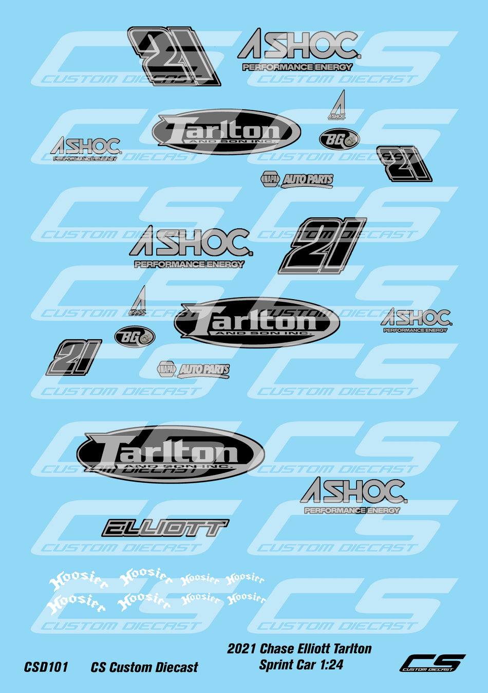 CS Custom Diecast: Nascar Model Car Decals for Aftermarket Cars – Page ...