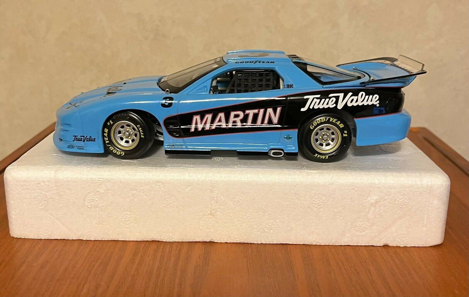 Retro Racing Design Mark Martin IROC 1999 Talladega #3 L. Blue Pontiac ...