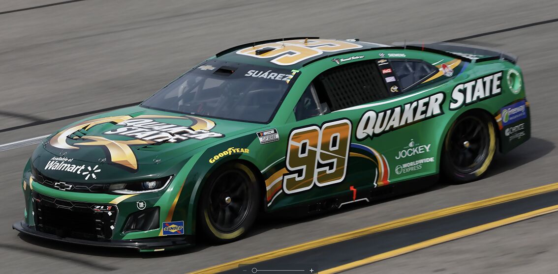 3 Amigos Decals #99 QUAKER STATE 2024 CAMARO WITH GOLD FOIL NUMBERS 1 ...