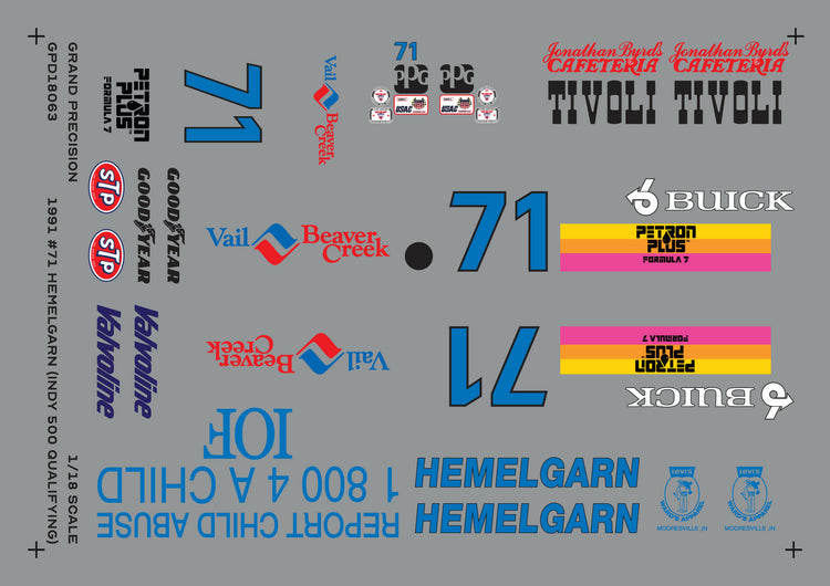 Grand Precision Decals: Custom IndyCar Decals Printed in the USA – Page ...