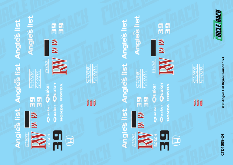 Circle Track Decals Indy Car Decals – Print it Decals