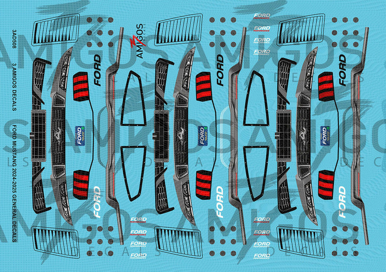 3 Amigos Decals - Custom Aftermarket Racecar Decals – Print it Decals