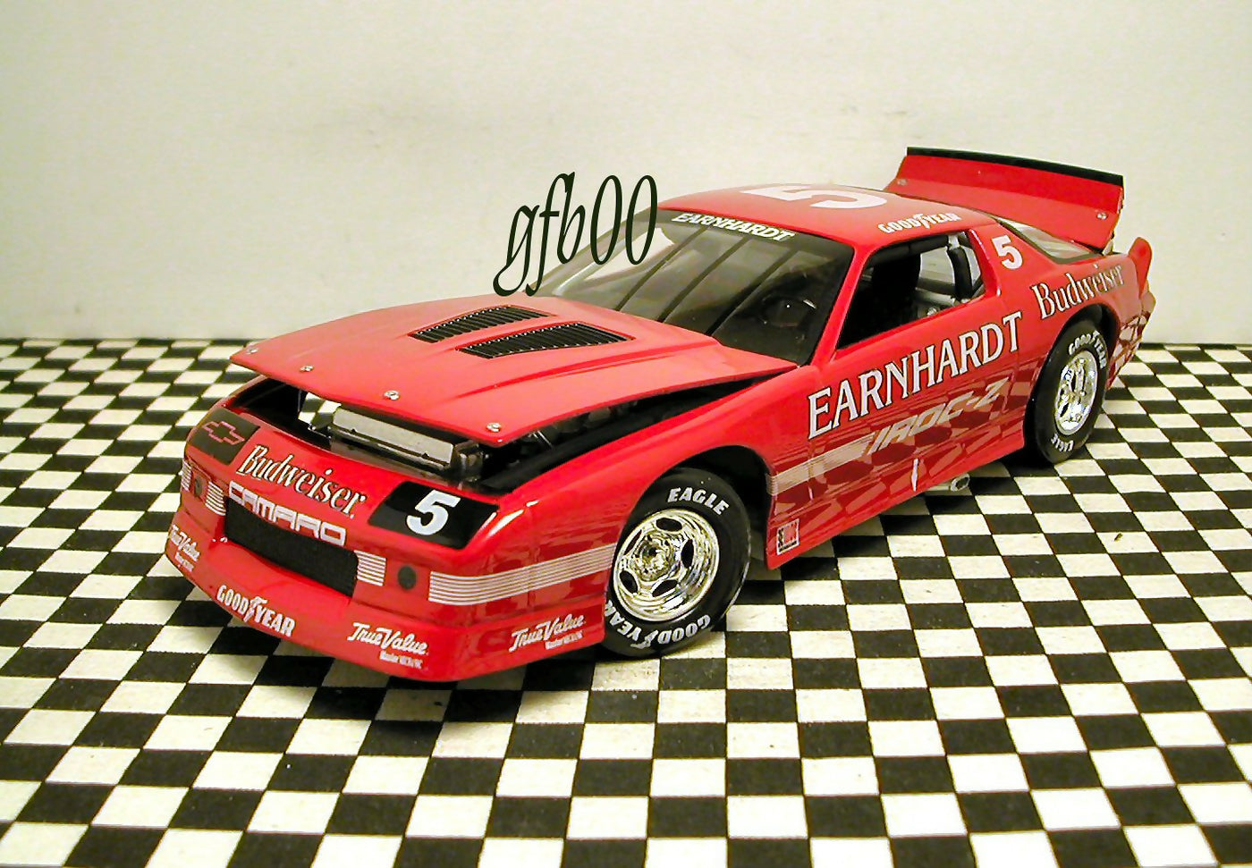 Retro Racing Design Dale Earnhardt IROC 1988 #5 Red Chevrolet Camaro 1 ...