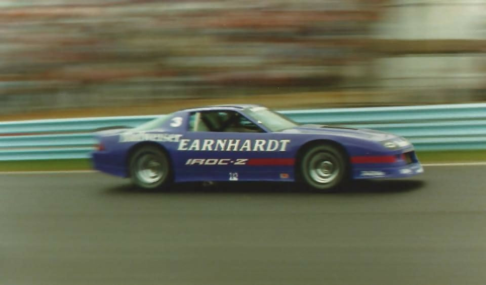 Retro Racing Design Dale Earnhardt IROC 1989 #3 Purple Chevrolet Camar ...