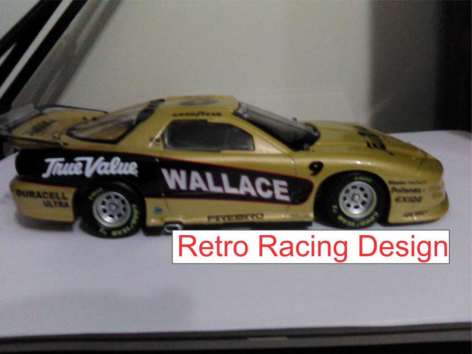Retro Racing Design Rusty Wallace IROC 1999 Talladega #9 Gold Pontiac ...