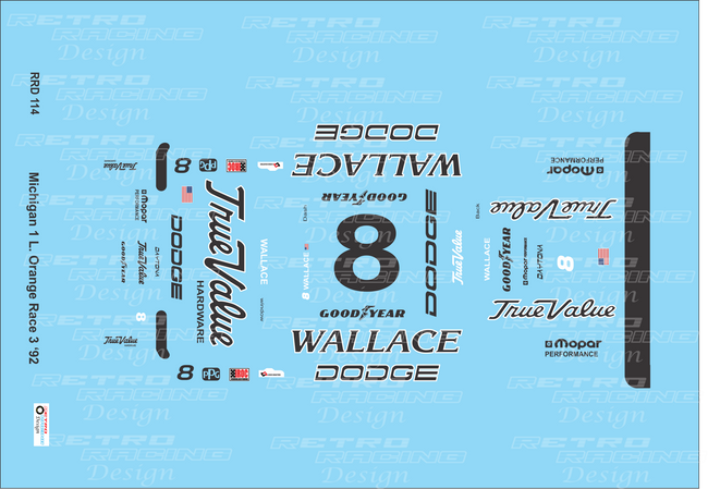 Racecar Decals - Custom Waterslide Decals For Scale Models – Print it ...