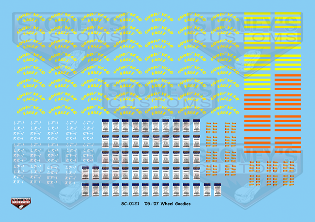 Stoney's Customs Waterslide Decals For Model Cars – Print it Decals
