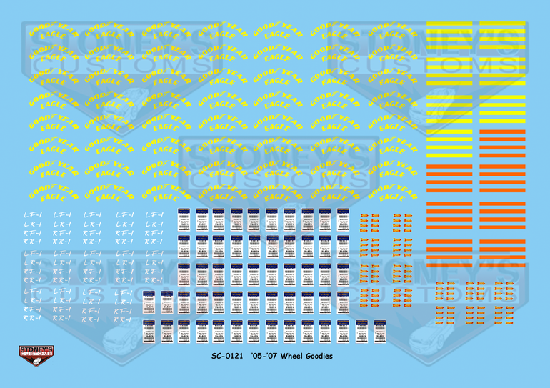 Stoney's Customs Accessory Decals For Model Cars – Print it Decals