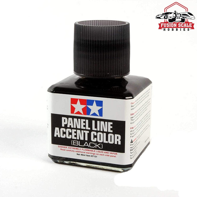Tamiya Black Panel Line Accent Color TAM87131 – Print it Decals