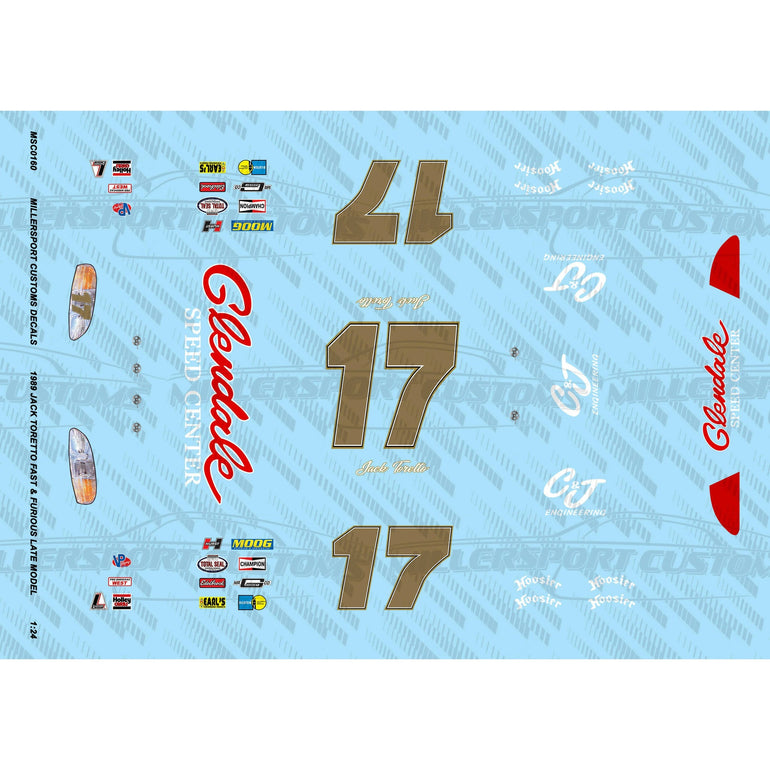 Millersport Customs Nascar Decals - Printed in the USA – Print it Decals