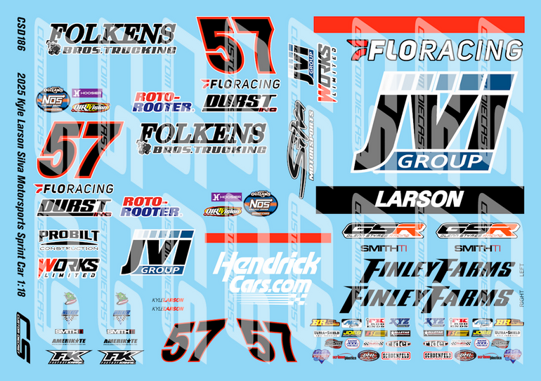 CS Custom Diecast: Nascar Model Car Decals for Aftermarket Cars – Print ...