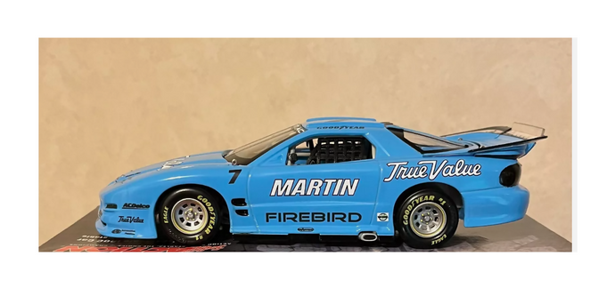 Retro Racing Design Mark Martin IROC 1997 Daytona #7 L. Blue Pontiac F ...