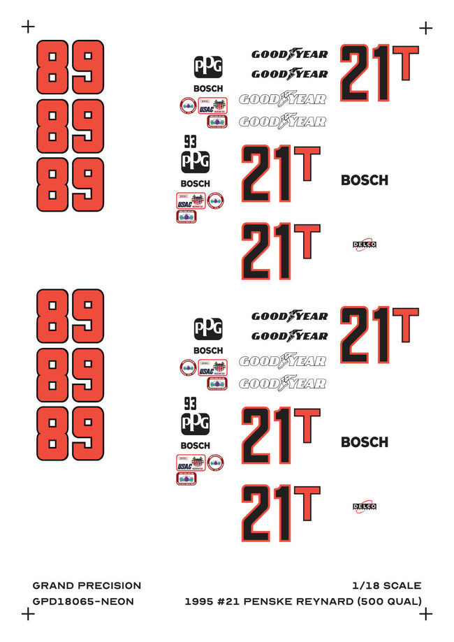 Racecar Decals - Custom Waterslide Decals For Scale Models – Print it ...