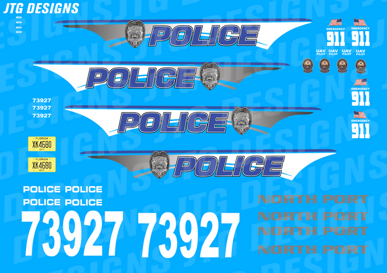 Police Car Decals – Print it Decals