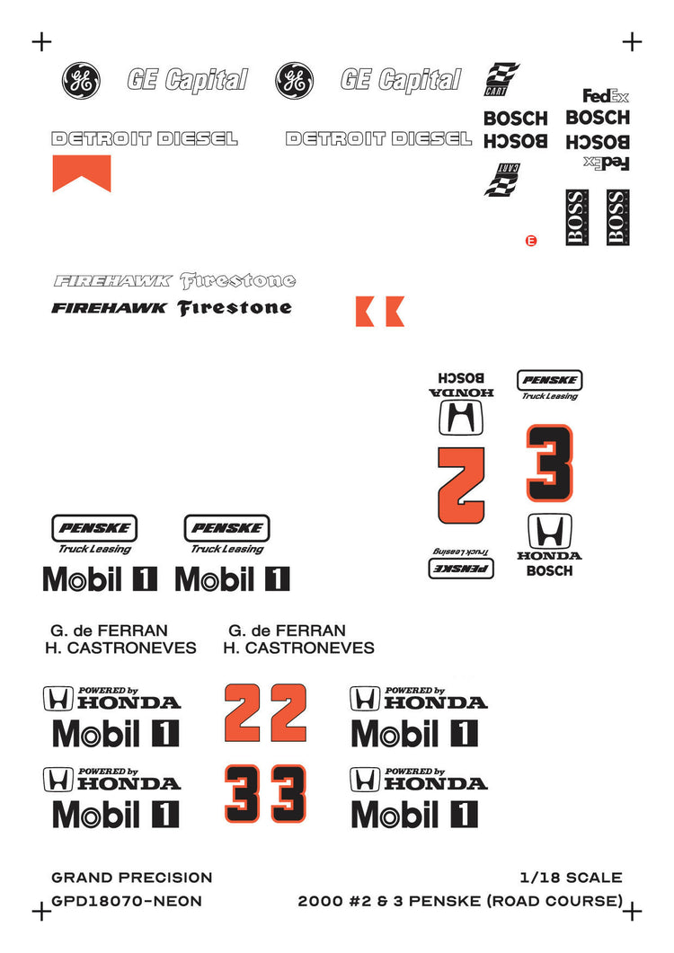 Racecar Decals - Custom Waterslide Decals For Scale Models – Print it ...