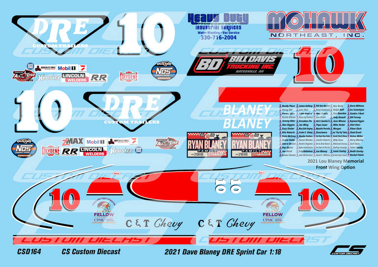 CS Custom Diecast: Nascar Model Car Decals for Aftermarket Cars – Print ...