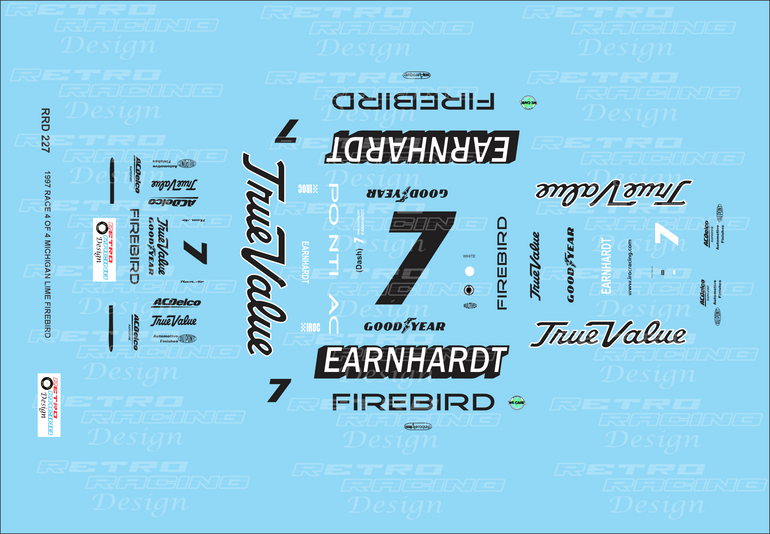Racecar Decals - Custom Waterslide Decals For Scale Models – Print it ...