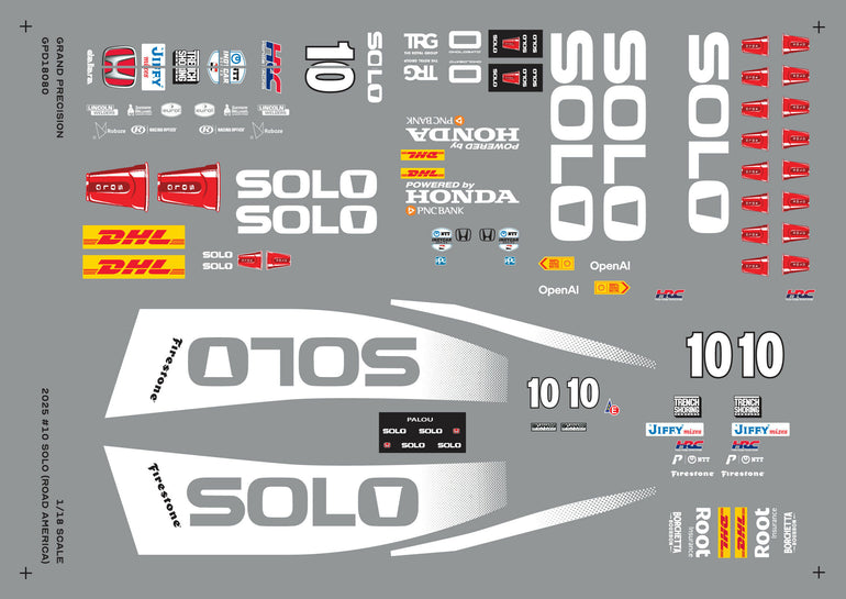Racecar Decals - Custom Waterslide Decals For Scale Models – Print it ...