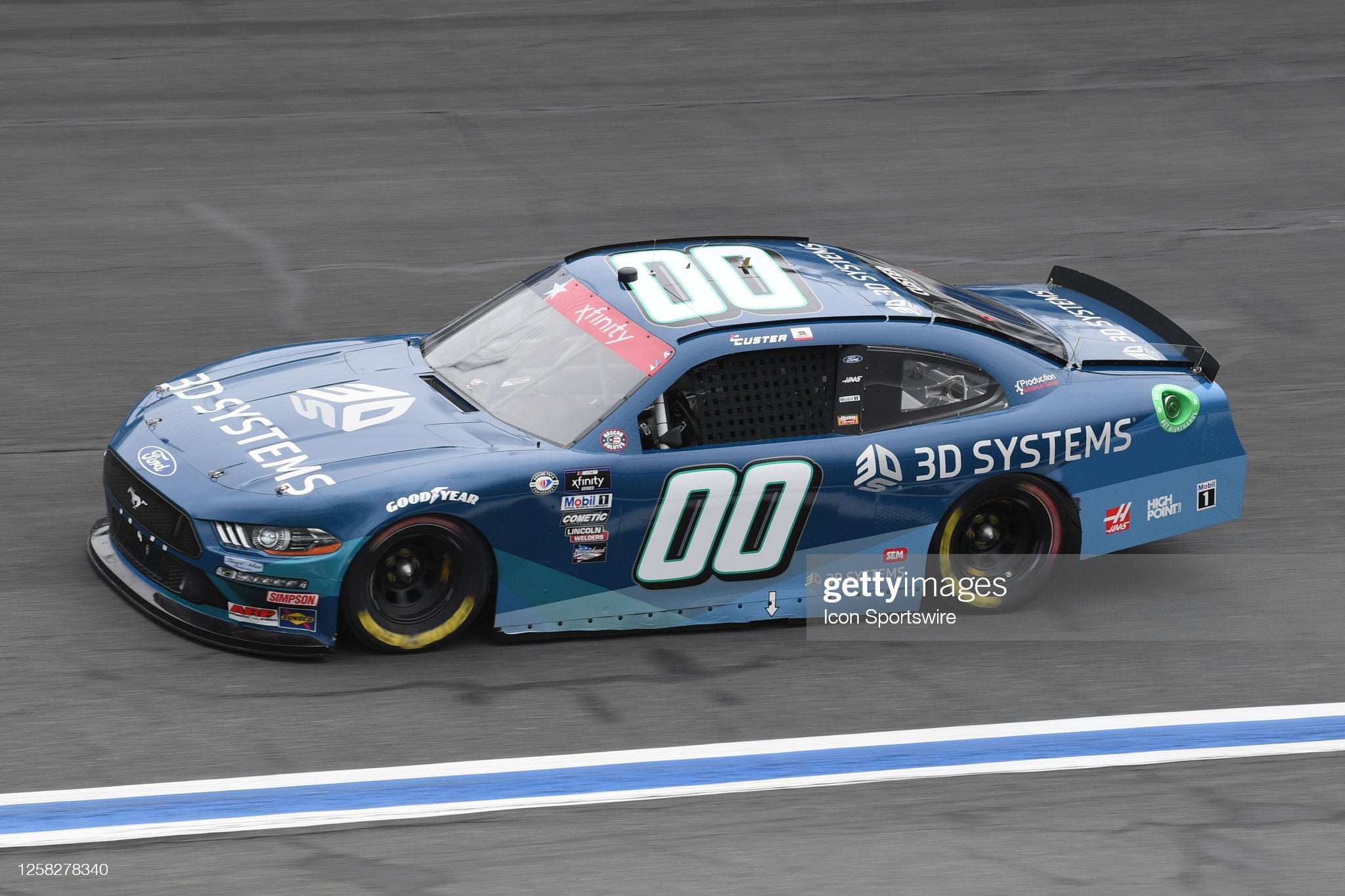 JH Designs Cole Custer 2023 NXS #00 3D Systems (Charlotte) 1:24 Raceca ...