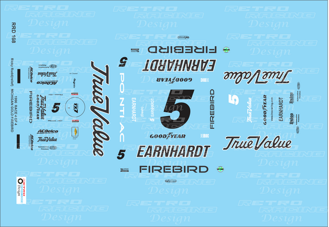 Racecar Decals - Custom Waterslide Decals For Scale Models – Print it ...