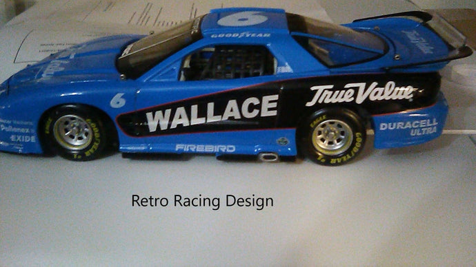 Retro Racing Design Rusty Wallace IROC 2000 Talladega Med. Blue #6 Pon ...