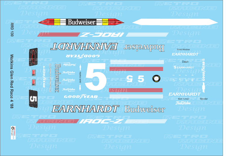 Racecar Decals - Custom Waterslide Decals For Scale Models – Print it ...