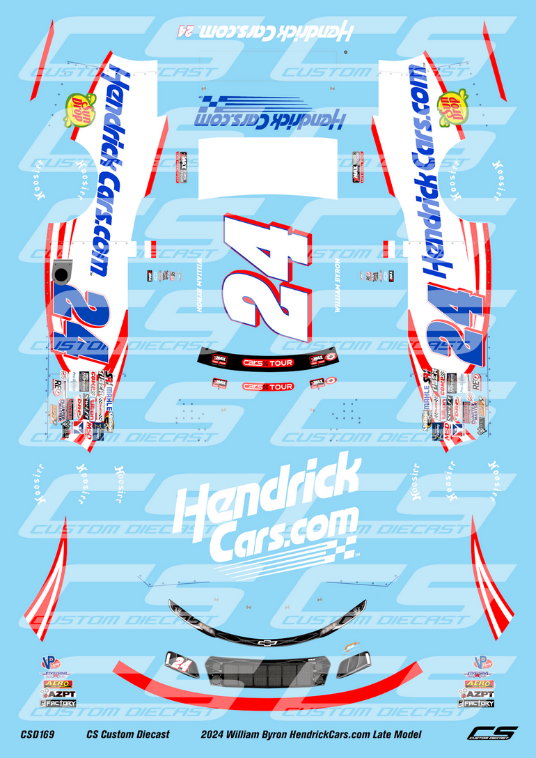 CS Custom Diecast: Nascar Model Car Decals for Aftermarket Cars – Print ...