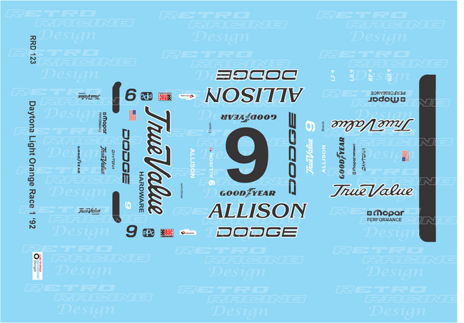 Racecar Decals - Custom Waterslide Decals For Scale Models – Print it ...