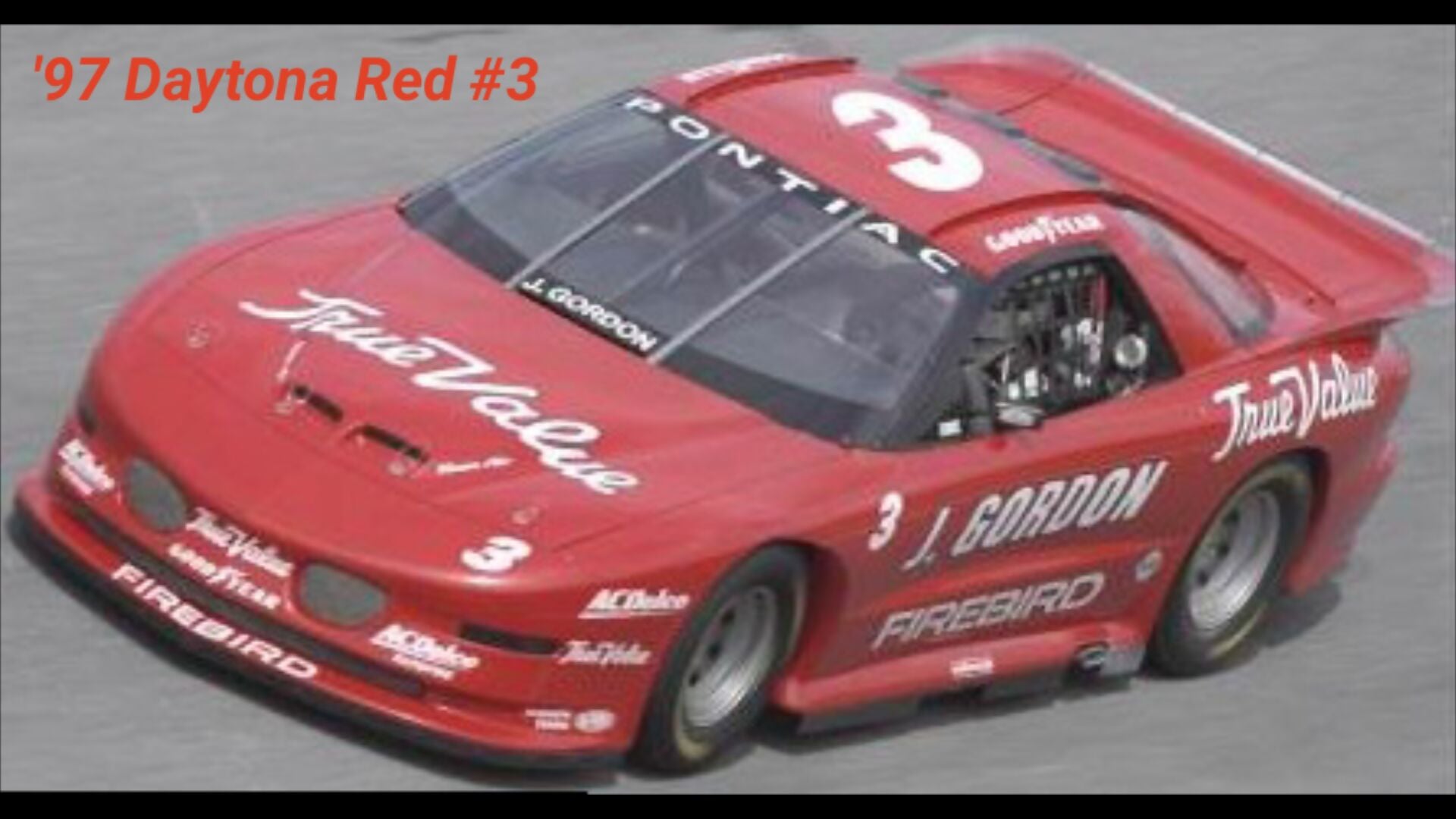 CS Custom Diecast 1997 Jeff Gordon IROC Red #3 – Print it Decals