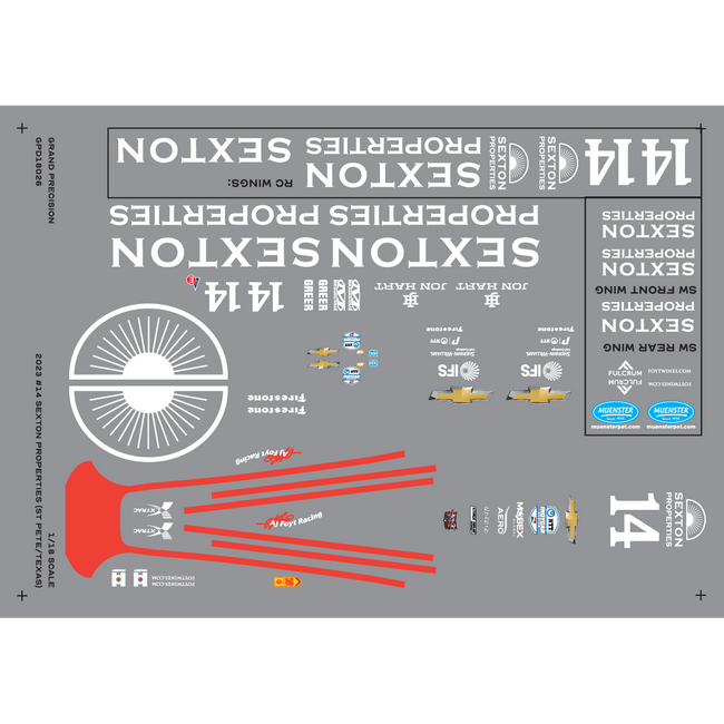 Grand Precision Decals: Custom IndyCar Decals Printed in the USA ...