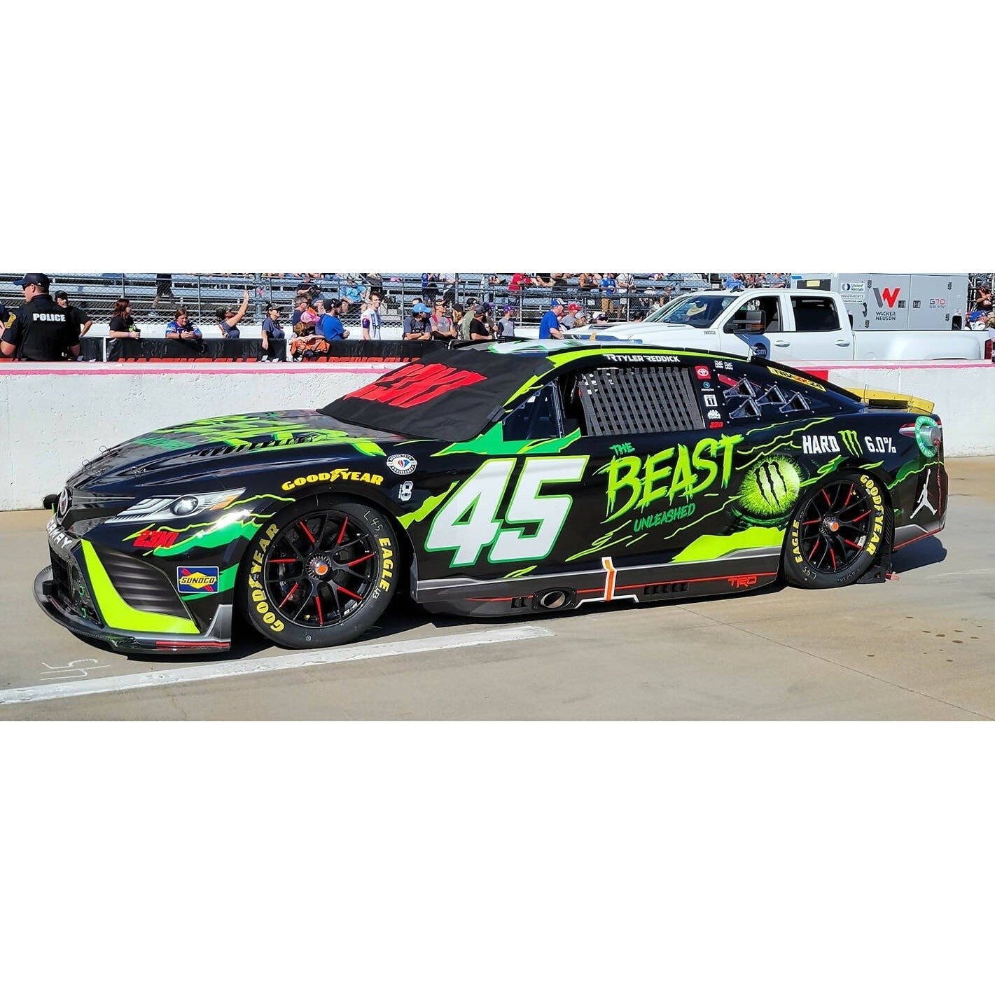 3 Amigos Decals #45 THE BEAST UNLEASHED 2023 CAMRY (MARTINSVILLE PLAYO ...