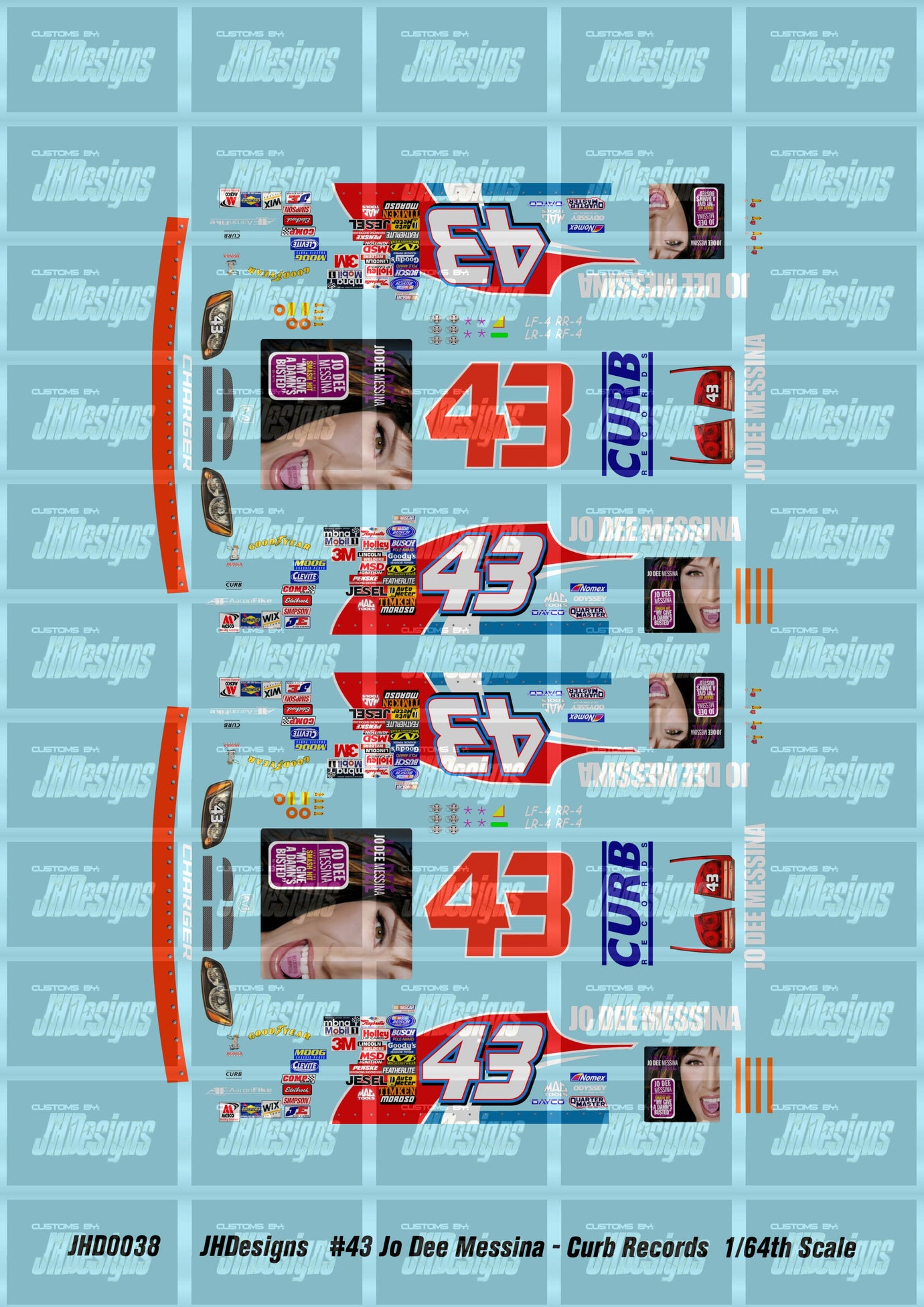 JH Designs Aaron Fike 2005 NBS #43 Jo Dee Messina (Delicious Surprise ...