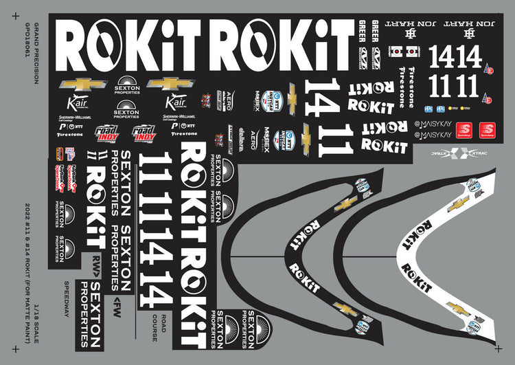 Grand Precision Decals: Custom IndyCar Decals Printed in the USA – Page ...