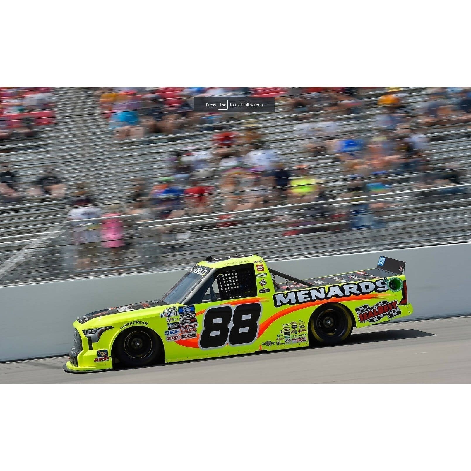 JH Designs Matt Crafton 2022 TRUCK #88 Paslode - Menards (Gateway) 1:2 ...