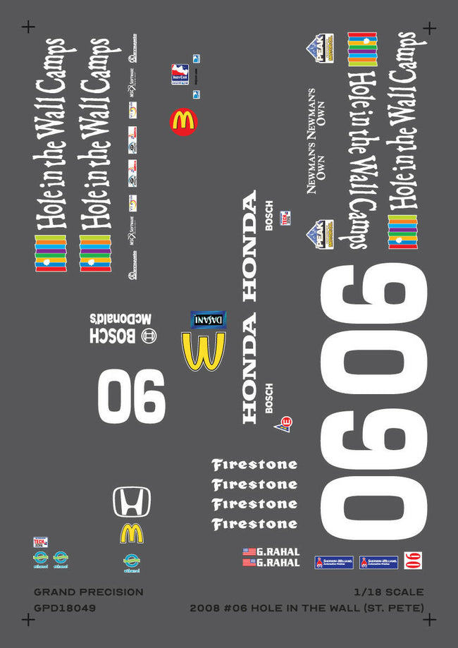 Grand Precision Decals: Custom IndyCar Decals Printed in the USA – Page ...