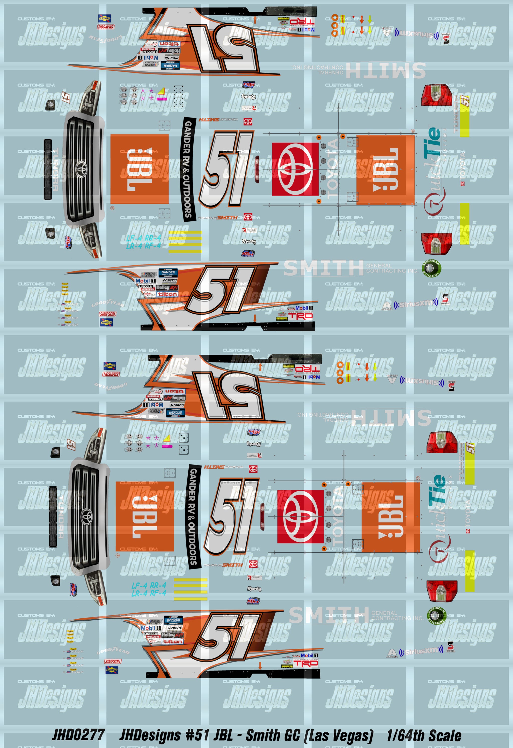 JH Designs Chandler Smith 2020 GMTS #51 JBL.com - Smith General Contra ...