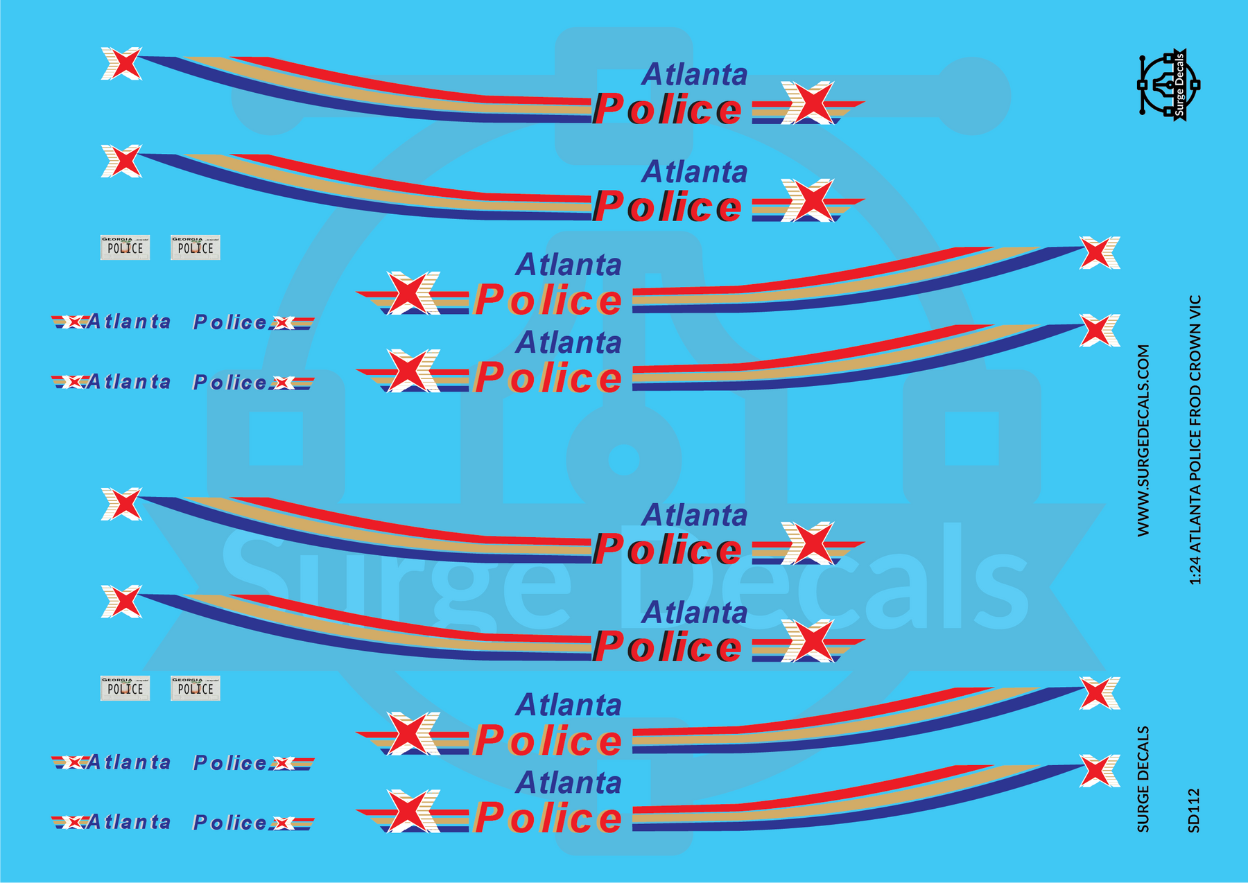 Police Car Decals – Print it Decals