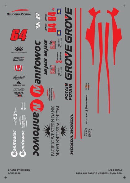 Grand Precision Decals: Custom IndyCar Decals Printed in the USA ...