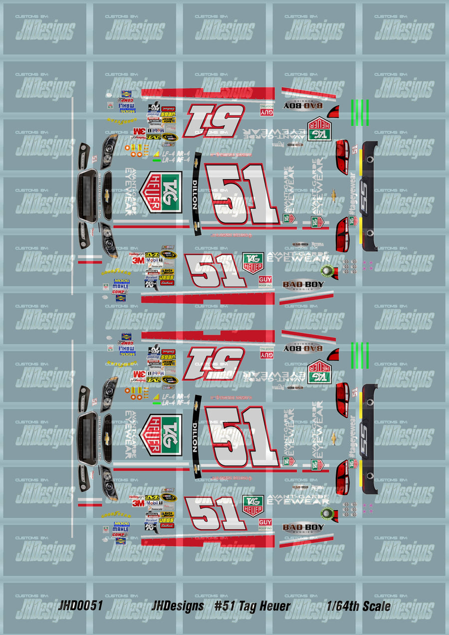 JH Desings Decals | Racecar Decals – Print it Decals