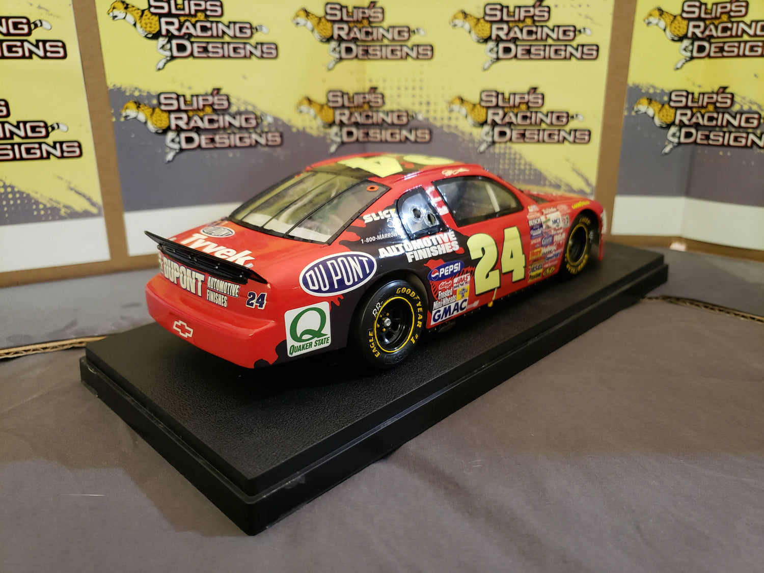 Slip's Racing Designs #24 Dupont / Jurassic Park 'The Ride' Monte Carl ...