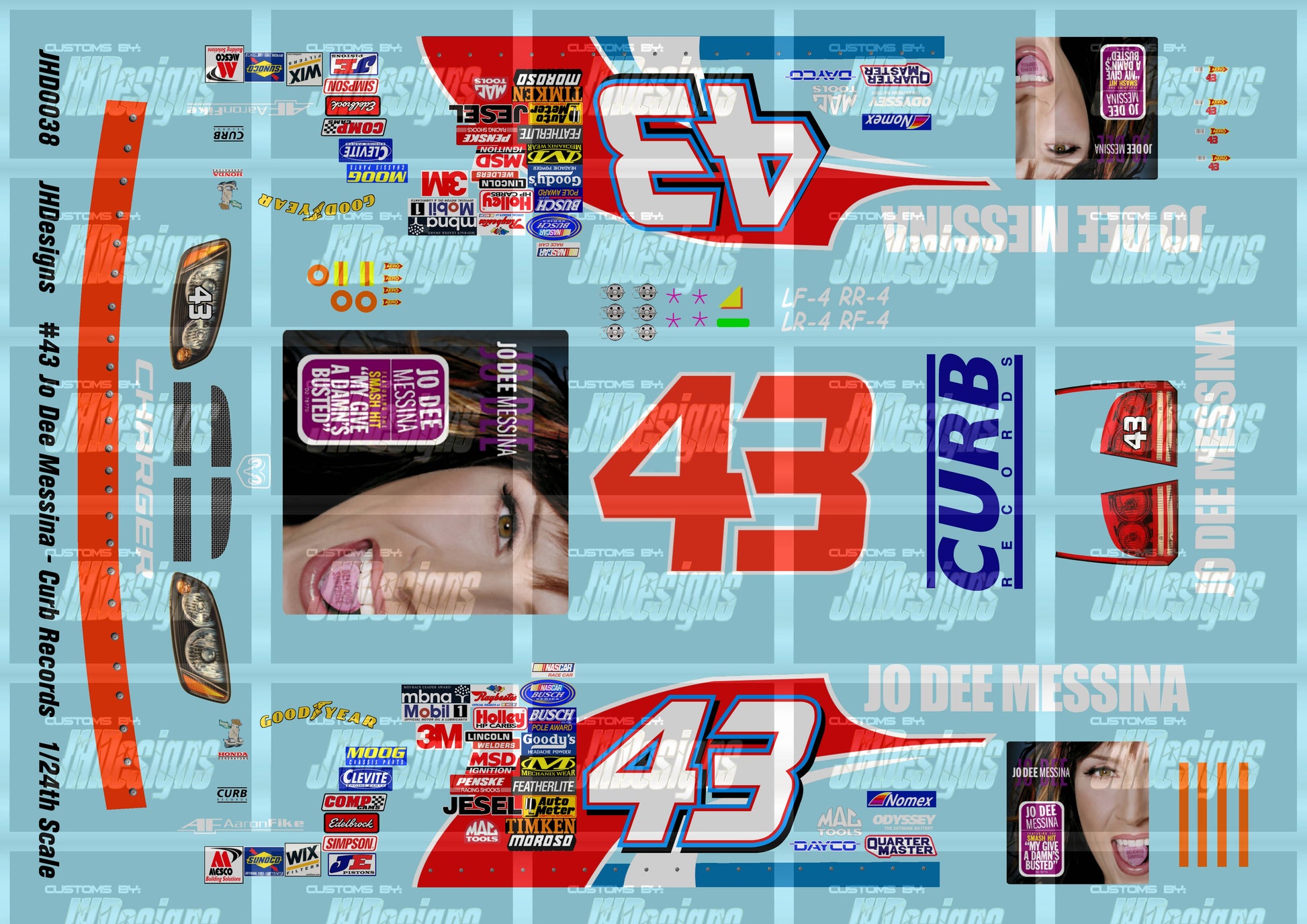 JH Designs Aaron Fike 2005 NBS #430 Jo Dee Messina (Delicious Surprise ...