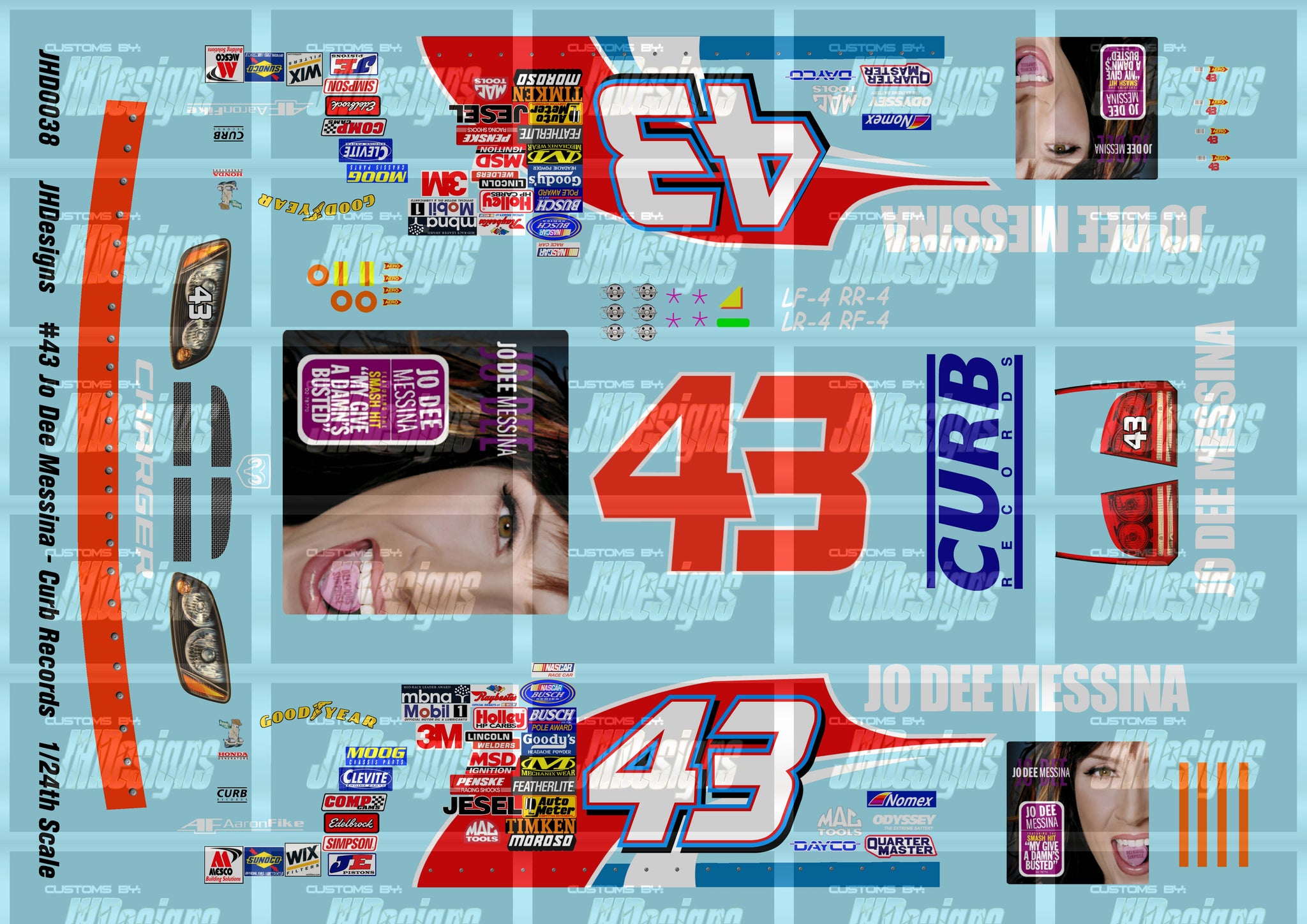 JH Designs Aaron Fike 2005 NBS #430 Jo Dee Messina (Delicious Surprise ...